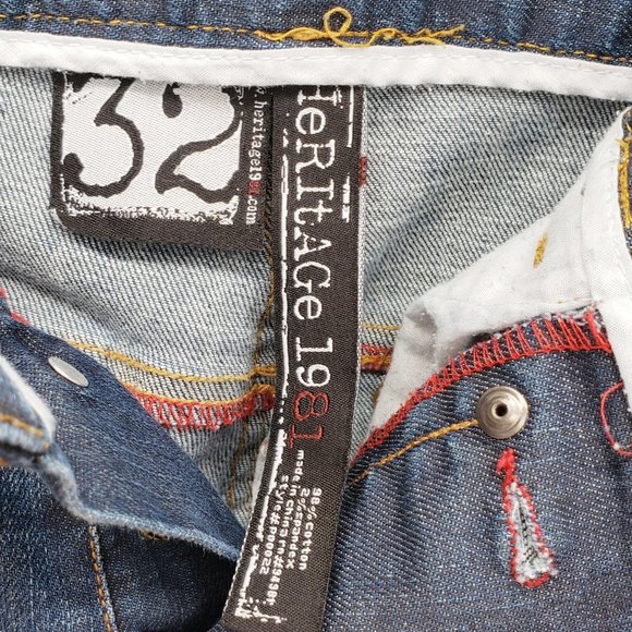 Heritage 1981 | Jeans | Heritage 981 Denim Jeans Dark Blue | Poshmark